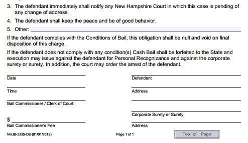 bail | Free Keene